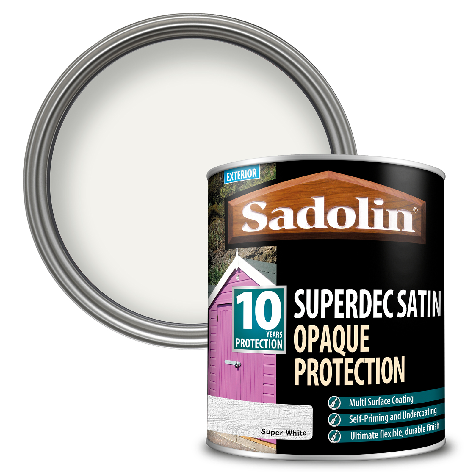 Sadolin Superdec Satin Opaque Wood Protection - All Colours - All Sizes ...