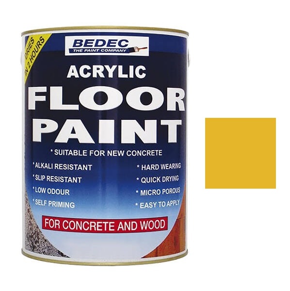 Bedec Acrylic Floor Paint - All Colours - All Sizes | eBay UK