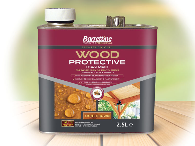 Barrettine Wood Protective Treatment Paint - All Colours - All Sizes ...