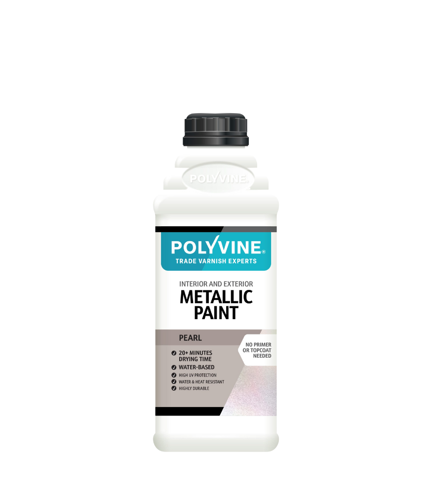 Polyvine Acrylic Metallic Paint - All Colours and Sizes | eBay UK