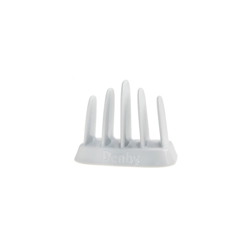 Denby Pottery White Toast Rack | Quanoodle