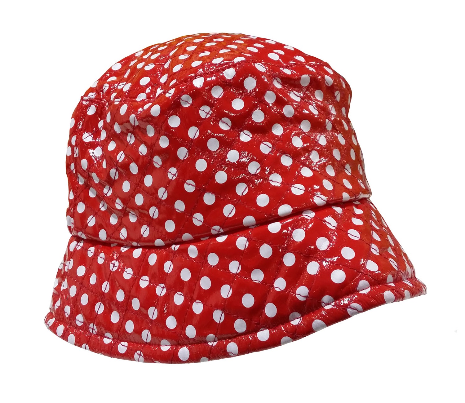Ladies/Girls Star/Polka Dot/Spotty Design Quilted Rain Hat | eBay