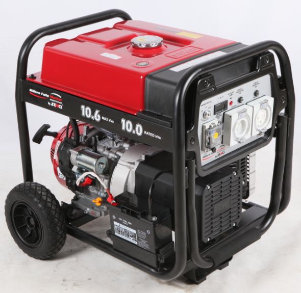 Millers Falls GST11000E 10.6 kVa 32Amp 240V Generator Electric Start ...