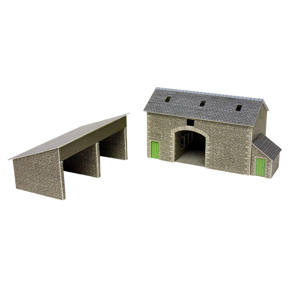 Metcalfe Model Railway Buildings/Walls/Scenics N Gauge Card Kits - FULL ...