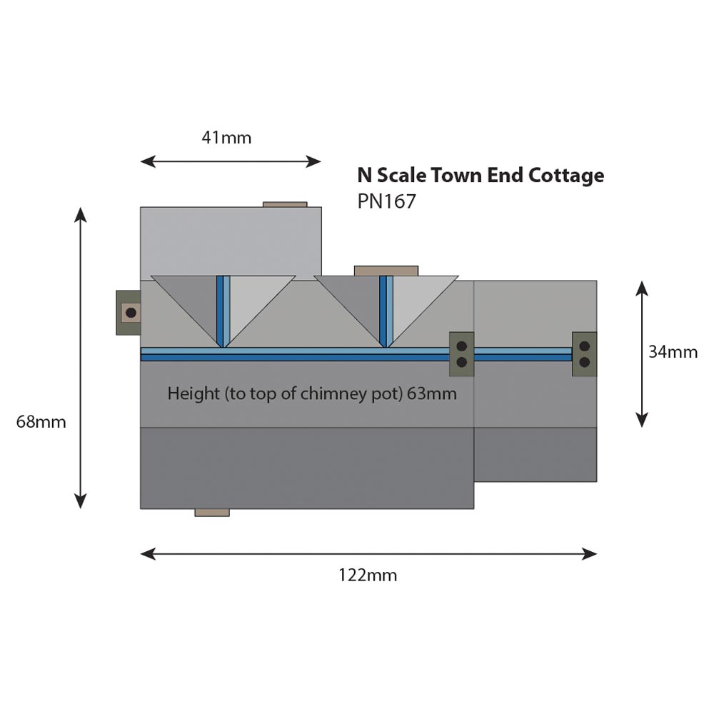 Metcalfe Model Railway Buildings/Walls/Scenics N Gauge Card Kits - FULL ...