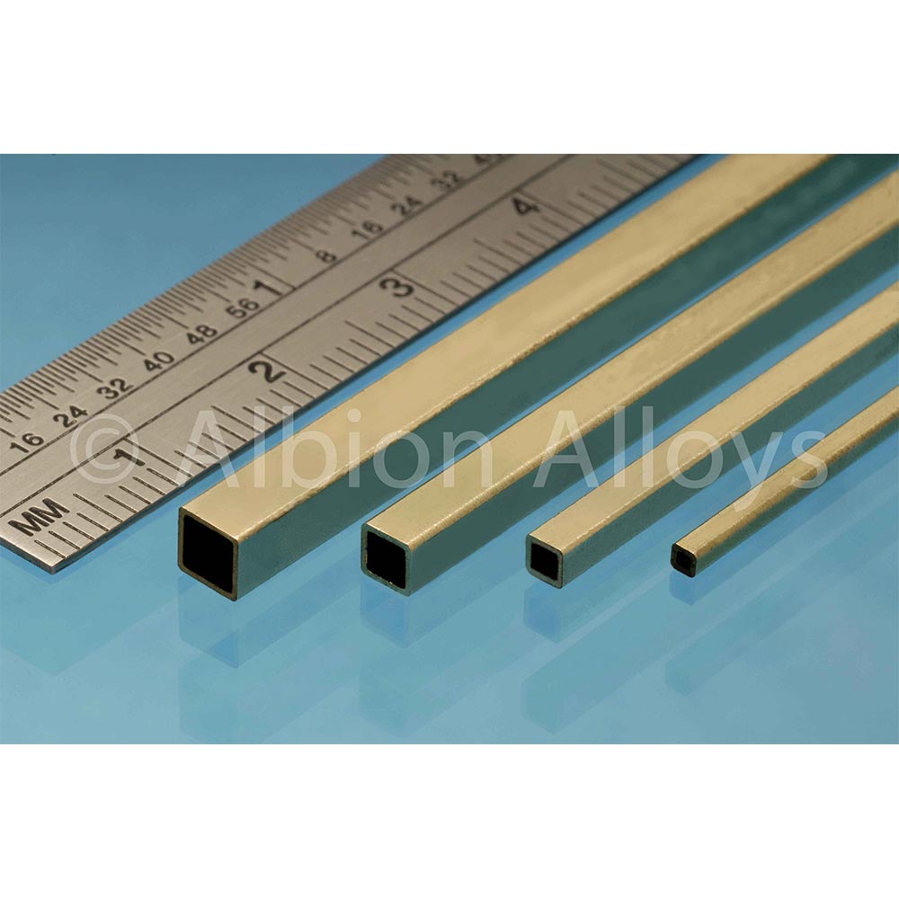 Albion Alloys Brass Rods, Tubes, Strips Precision Modelling Metal ...