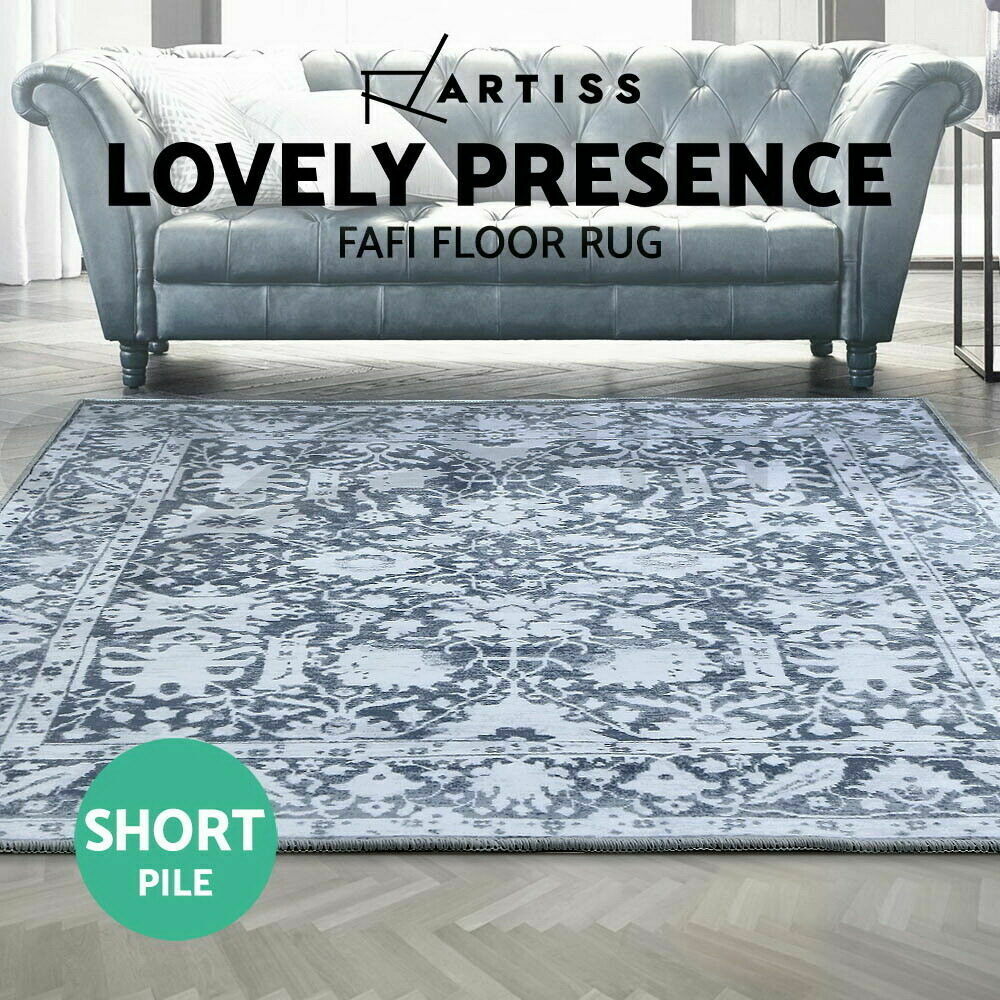 Artiss Floor Rugs Short Pile Area Rug Large Modern Classic Carpet Soft ...