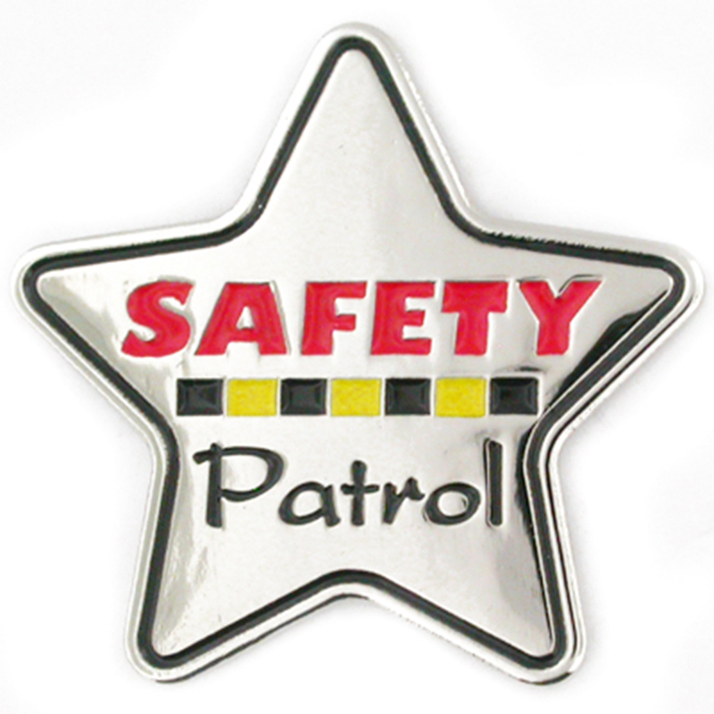 PinMart's School Safety Star Award 1" Enamel Lapel Pin | eBay