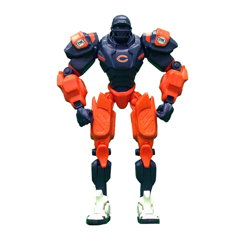 NFL FOX Sports 10" Robot Cleatus Action Figure - Brand New - Chicago Bears