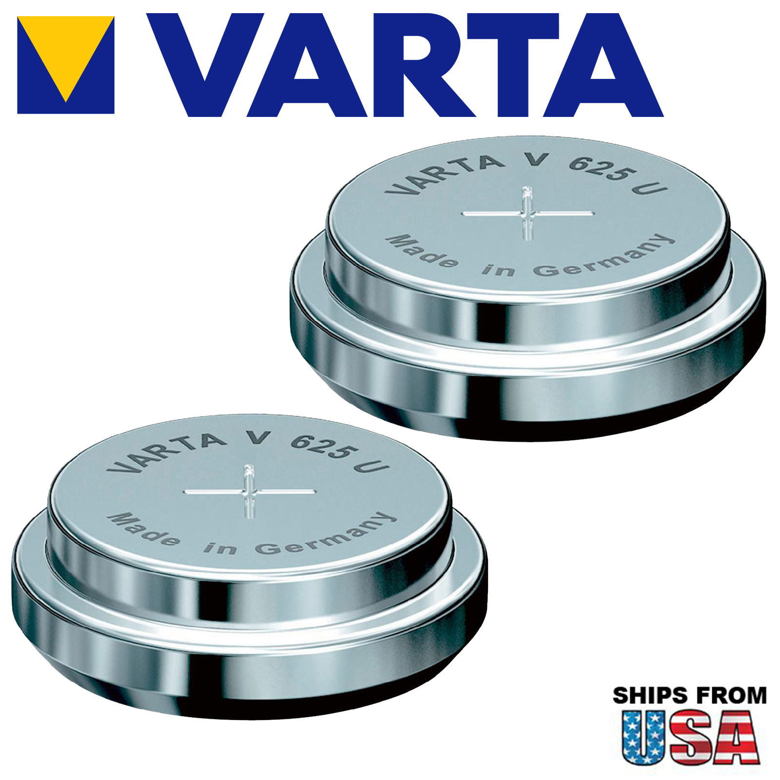 2pc Varta 1.5V Alkaline Battery Replaces PX625 EPX625 V625PX RM625 4625 ...