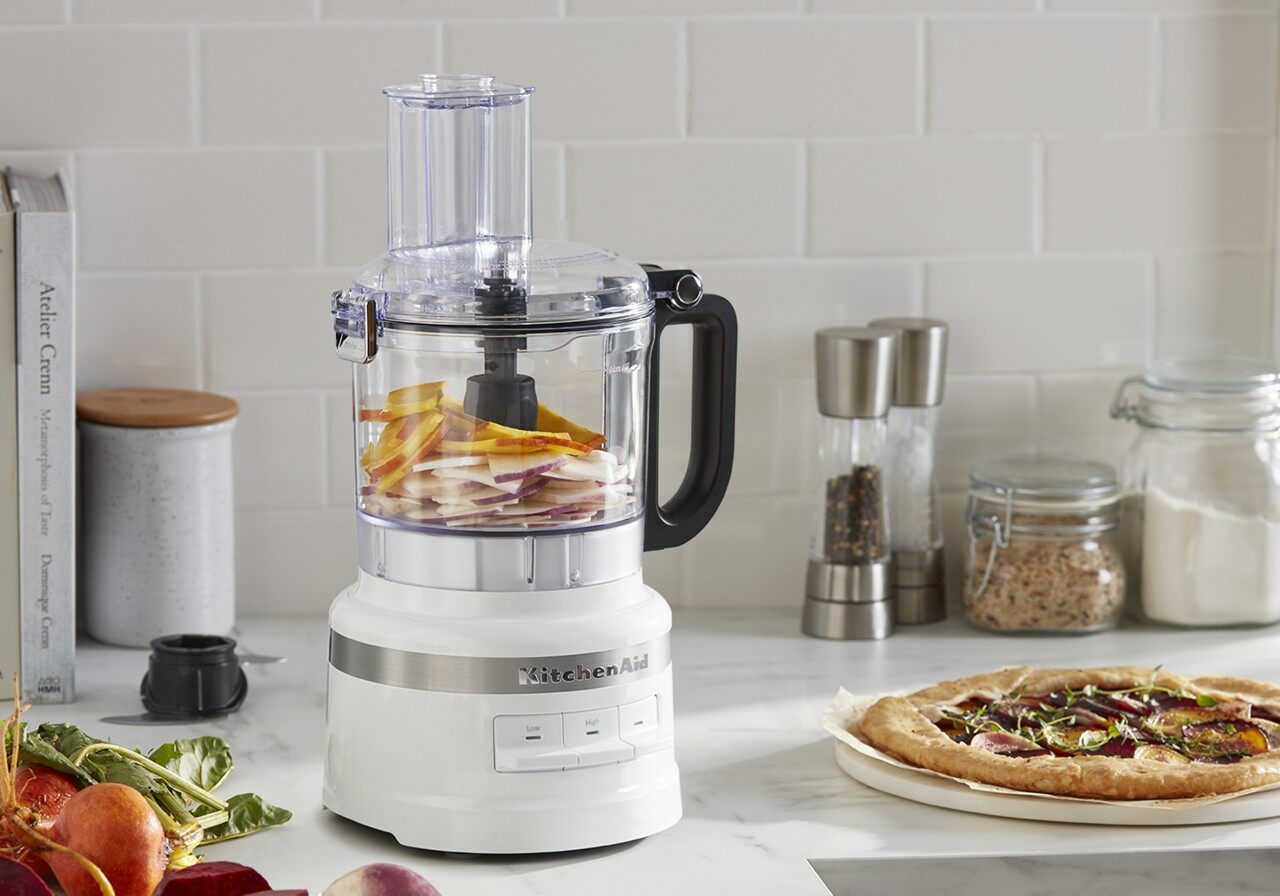 KitchenAid Refurbished 7-Cup Food Processor Bundle, RKFP0718 | eBay