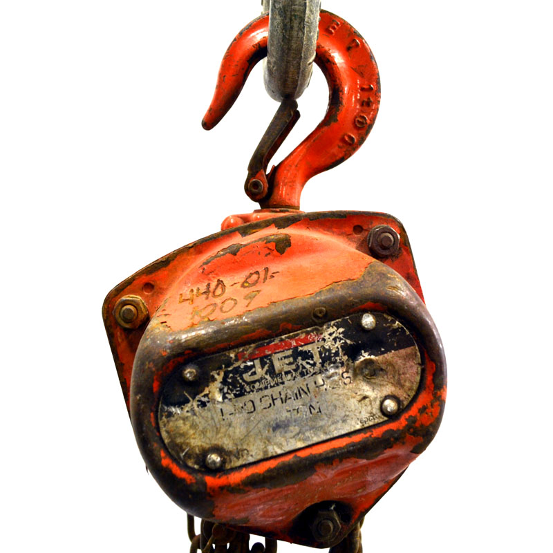 Jet 1 Ton Manual Fall Chain Hoist 10 Foot Lift Chain 2000# | eBay