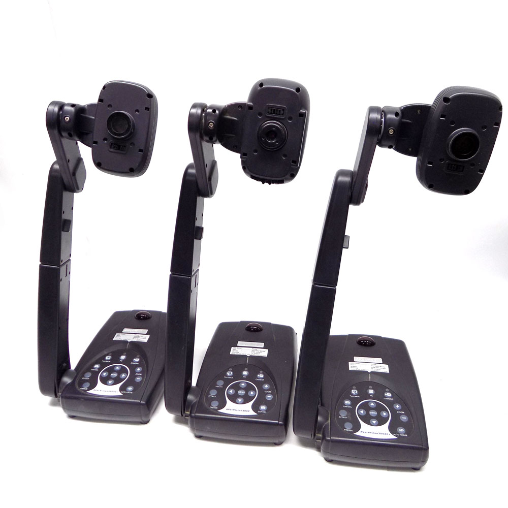 (Lot of 3) AverMedia Portable Document Camera Models Avervision 300AF ...