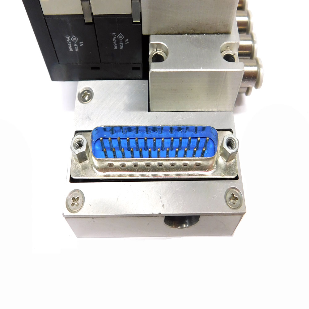 Festo MHA1-2X-24-SA High Density Valve Terminal w/ (24) Stacked Pilot ...