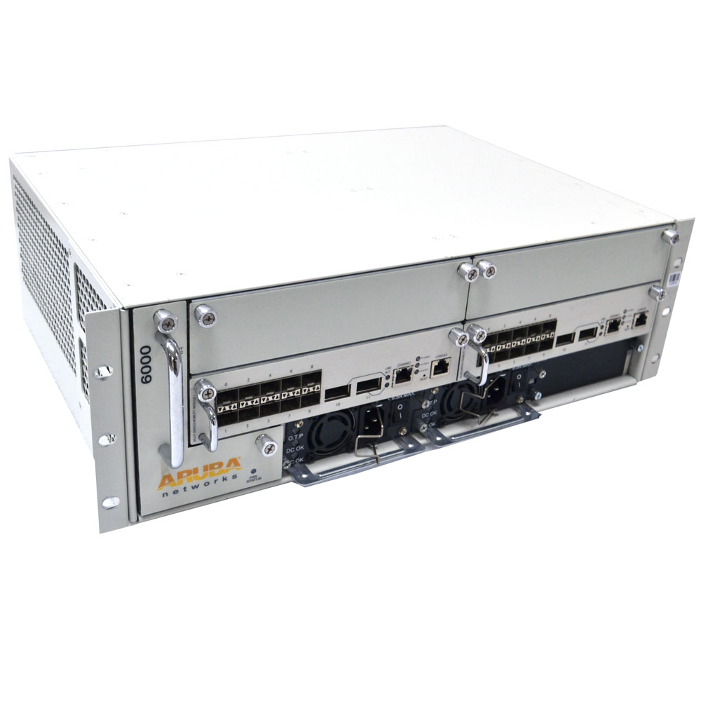 Aruba Networks 6000-US Mobility Controller w/ 2x Multi-Service Mobility ...