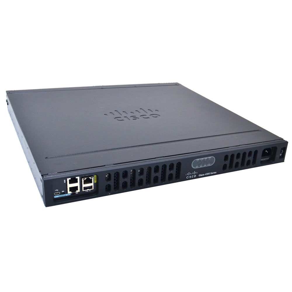 Cisco ISR4331/K9 Integrated Services Router 3x 10/100/1000 Ports 2x SFP ...